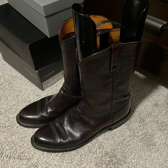 Lucchese | Shoes | Lucchese Cowboy Western Boots Good Condition | Poshmark